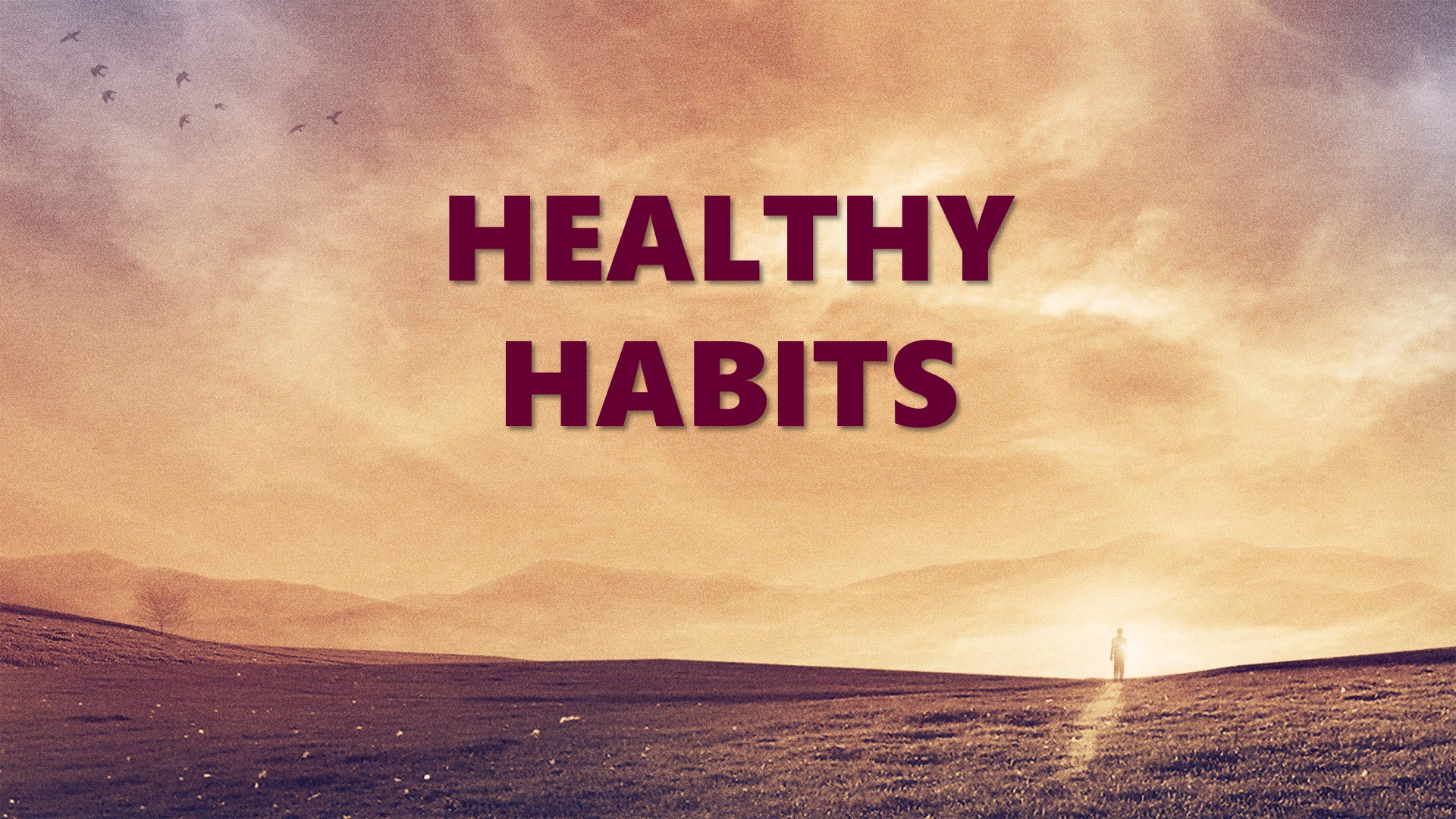 January 31st - Healthy Habits: Sabbath - McCabe United Methodist Church